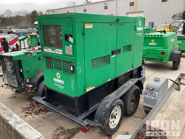 2014 Multiquip DCA-70SSJU4I 56 kW Mobile Generator Set in Laurel ...