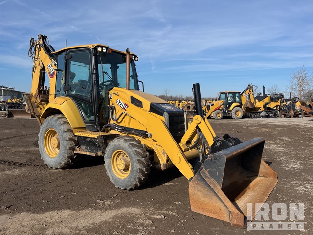 2021 Cat 420 XE 4x4 Backhoe Loader in Indianapolis, Indiana, United ...