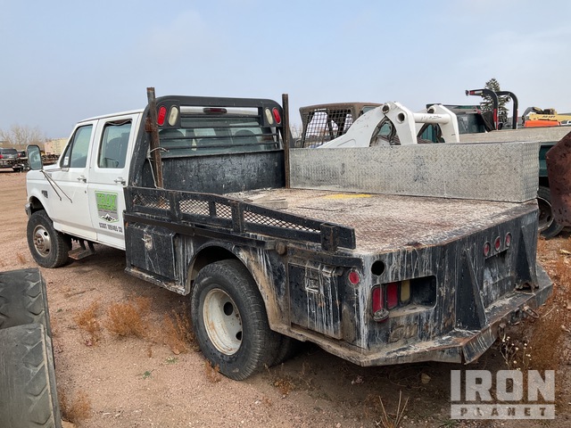 1997 Ford F-350 XL 4x4 Crew Cab Flatbed Truck in Colorado Springs ...