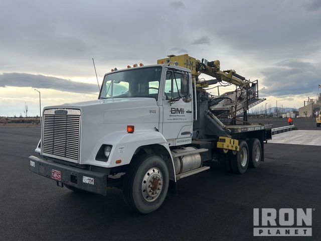 8500 lb Straight Boom on 1988 Freightliner 112SD 6x4 Bridge Inspection ...