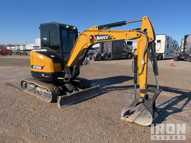 2022 Sany SY35 Mini Excavator in Odessa, Missouri, United States ...