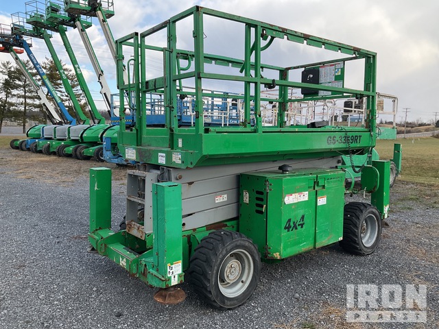 2013 Genie GS-3369 RT Dual Fuel 4x4 Scissor Lift in Chambersburg ...