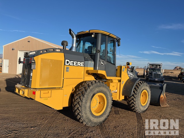 2017 John Deere 524K SERIES II High Lift Wheel Loader in Berthoud ...