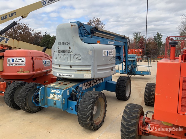 2012 Genie Z60-34 4WD Diesel Articulating Boom Lift in Lake Dallas ...