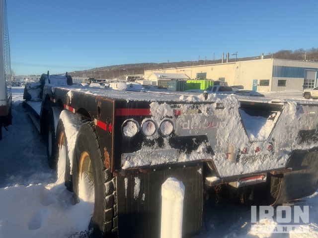 2010 Deloupe EA70 Tri/A Single Drop Removable Gooseneck Off-Road Lowboy ...