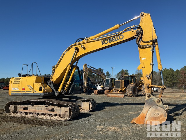 2016 Kobelco SK210LC-9 Tracked Excavator in Butner, North Carolina ...