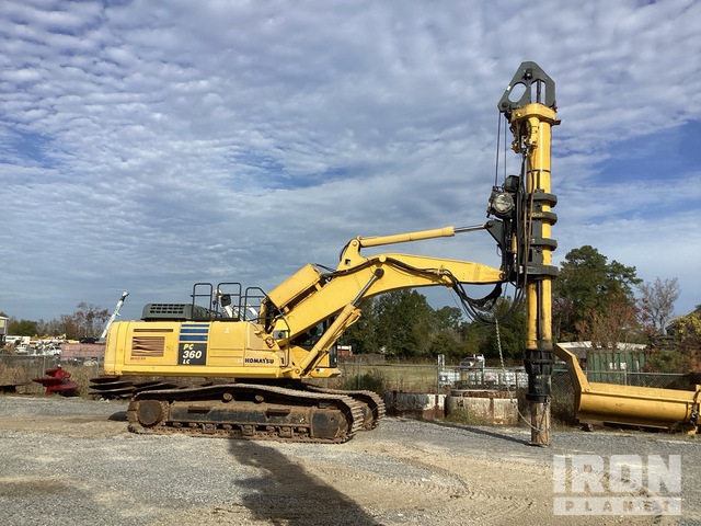 2013 Komatsu PC360LC-10 DH60 Lo-Drill Rig Tracked Excavator in Gonzales ...