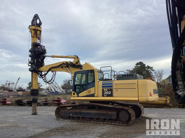 2013 Komatsu PC360LC-10 DH60 Lo-Drill Rig Tracked Excavator in Gonzales ...