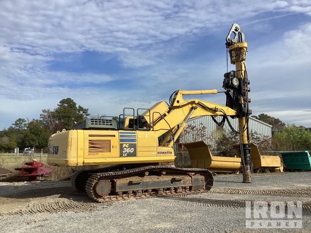 2013 Komatsu PC360LC-10 DH60 Lo-Drill Rig Tracked Excavator in Gonzales ...