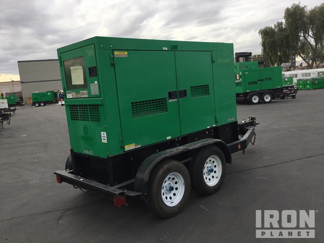 2014 Multiquip Power DCA70SSIU4F 56 kW Mobile Generator Set (Inoperable ...