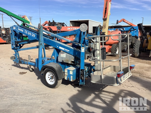 2011 Genie TZ34-20 Towable Lift in Odessa, Texas, United States ...