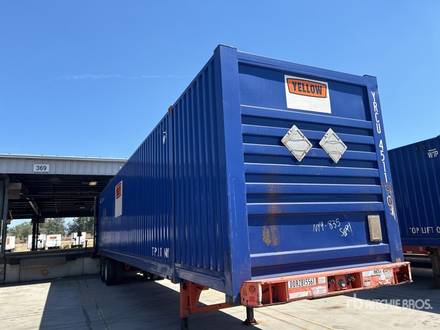 2020 CIMC 53 ft High Cube Storage Container in Bloomington, California ...