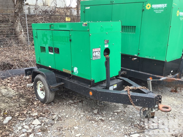 2013 Multiquip DCA-25SSIU3 25 kVA Mobile Generator Set in Nashville ...