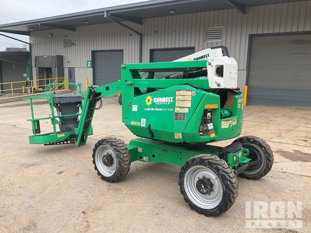 2015 JLG 340AJ 4WD Diesel Articulating Boom Lift in CANTON, Ohio ...