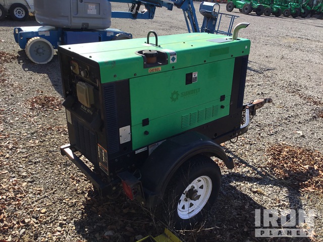2014 Miller Big Blue 400 Pro 400 A Mobile Multi-Process Engine Driven ...