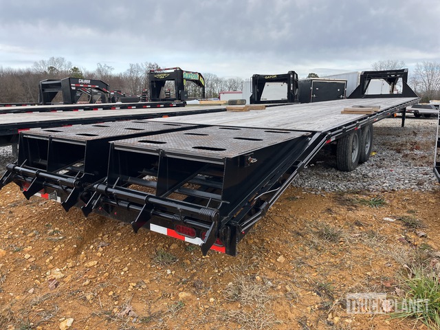 2022 Trailmaxx 40 ft T/A Gooseneck Flatbed Trailer in Manchester ...