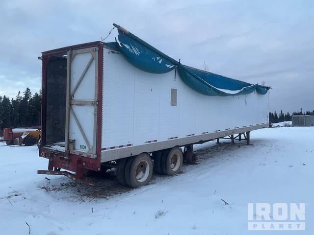 2005 Manac 343532 53 ft x 102 in Tri/A Moving Floor Open-Top Chip ...