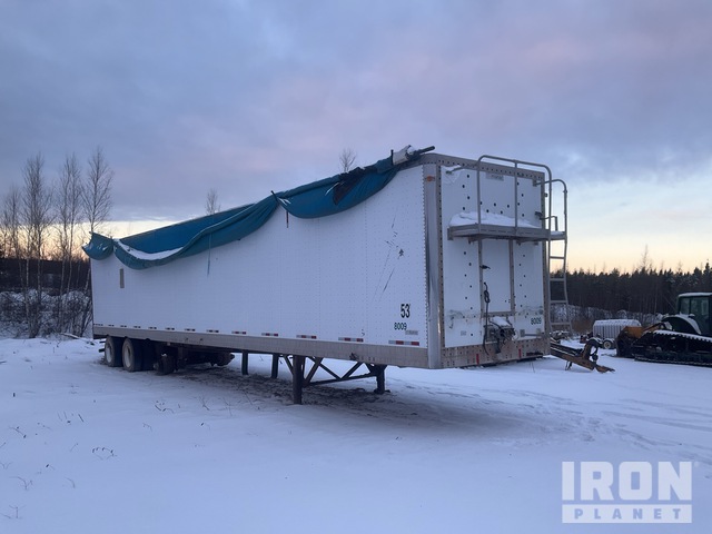 2005 Manac 343532 53 ft x 102 in Tri/A Moving Floor Open-Top Chip ...