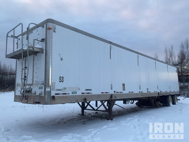 2005 Manac 343532 53 ft x 102 in Tri/A Moving Floor Open-Top Chip ...