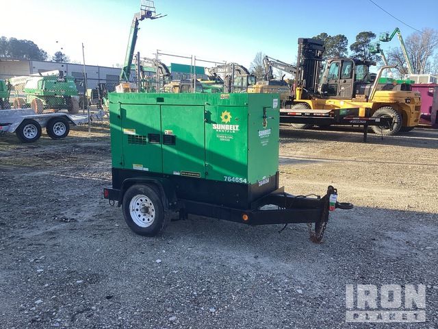 2015 Multiquip DCA-25SSIU4F 25 kVA Mobile Generator Set in Ladson ...