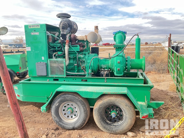 2014 (unverified) Pioneer SC108S17L71-E0114 Trailer-Mounted Water Pump ...