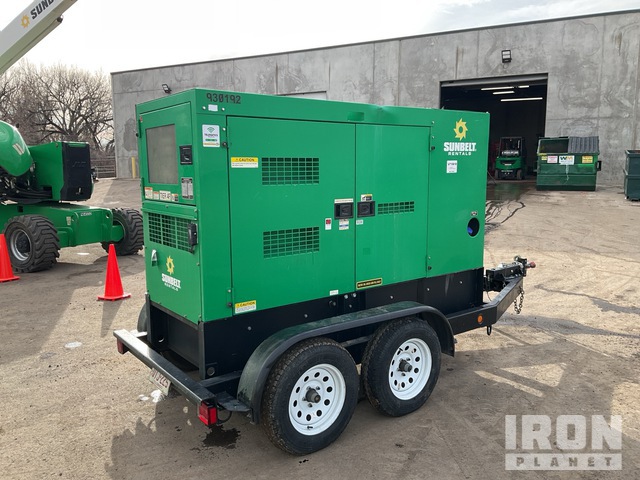 2016 (unverified) Multiquip DCA-70SSIU4F 56 kW Mobile Generator Set in ...