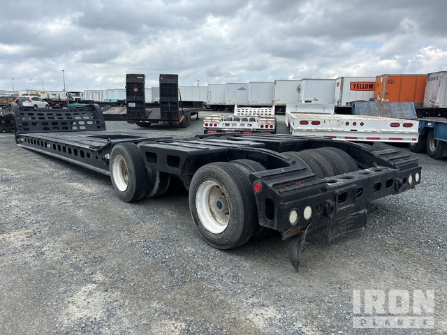 1977 Murray 10930 lb 16-Wheel Removable Gooseneck Hydraulic Widening ...