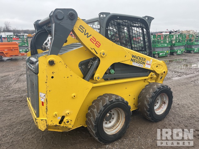 2015 Wacker Neuson SW28 High Flow Skid Steer Loader in South Vienna ...