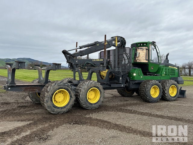 2021 John Deere 1210G 13 ton 8x8 Log Forwarder in Gilroy, California ...