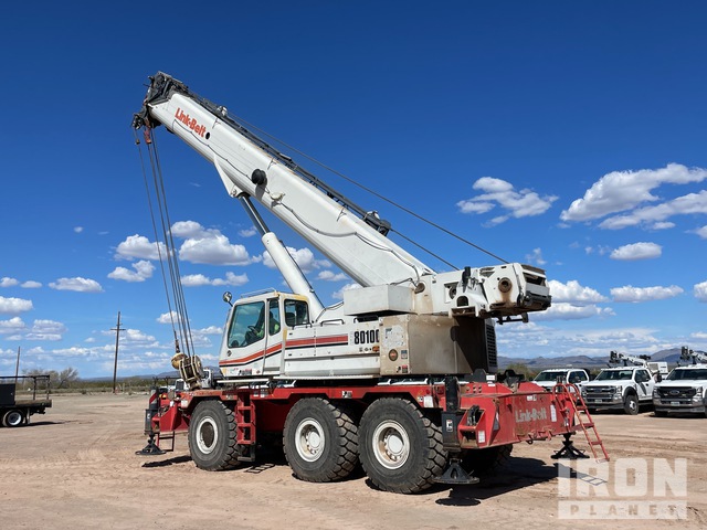Link-Belt RTC-80100 80 t 6x6x6 Rough Terrain Crane in Salome, Arizona ...