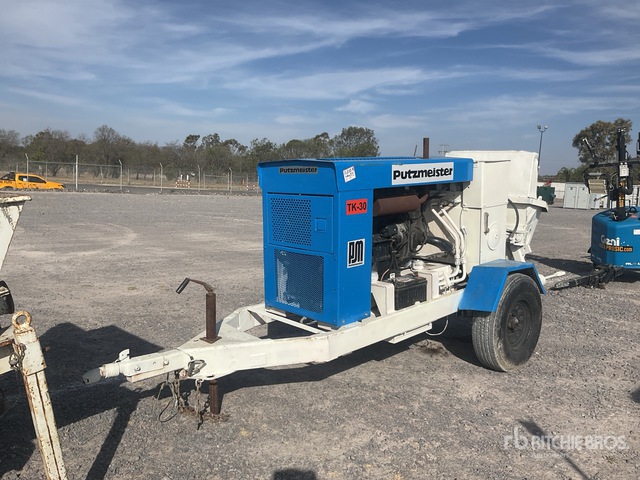 Putzmeister TK30 Concrete Pump in Polotitlán de la Ilustración, México, Mexico (IronPlanet Item ...