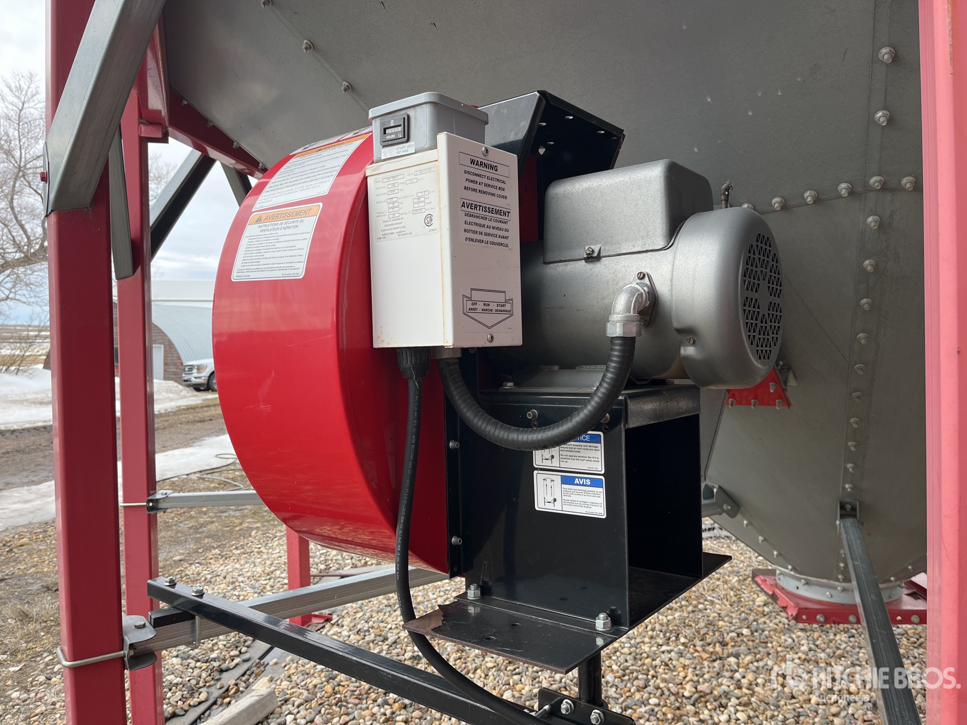 2014 Grain Guard GGF-80511 5 hp Flaman Ventola di aerazione | Ritchie ...
