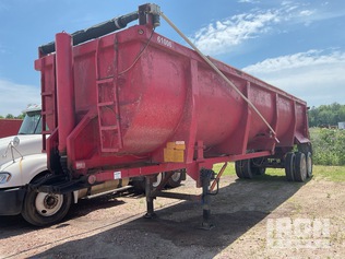 2000 Montone Dump trailer 34 ft 0 in T/A Frameless Demolition End Dump ...