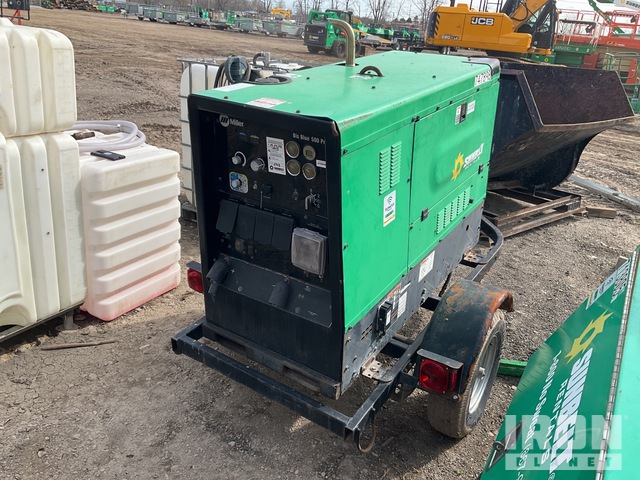 2015 Miller Big Blue 500 Pro 500 A Mobile Multi-Process Engine Driven ...