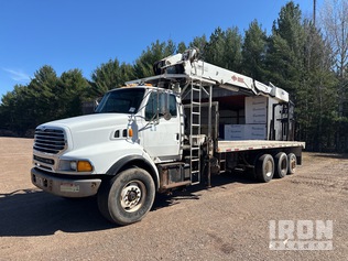 2001 IMT 24562 5000 lb Knuckle Boom on 2002 Sterling LT9500 6x4 Boom ...