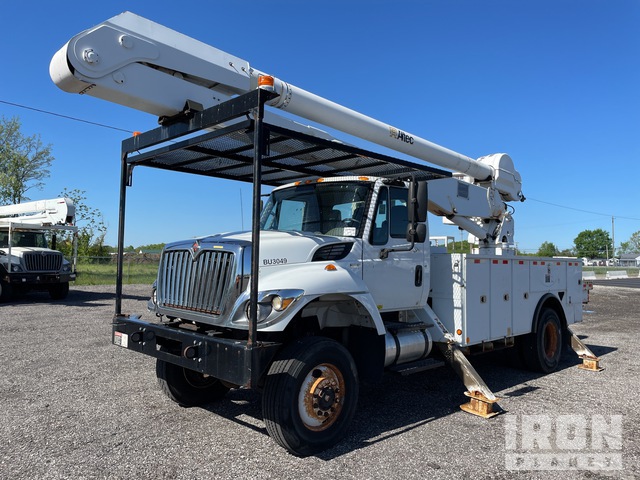 2012 Altec AA755-MH 55 ft on 2012 International 7300 4x4 Bucket Truck in Carleton, Michigan ...