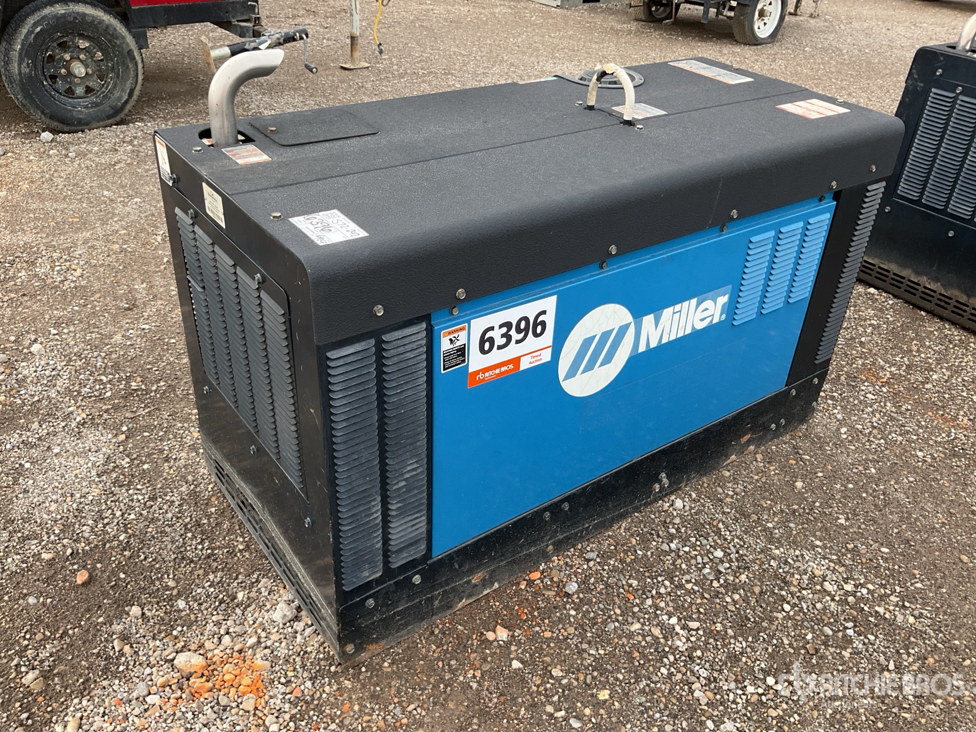 2013 Miller Big Blue 350 Pipe Pro 400 A Skid-Mounted Multi-Process ...