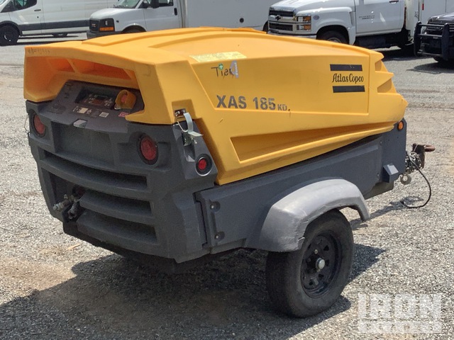 2016 Atlas Copco XAS 185 KD7 PE T4F 185 cfm Mobile Air Compressor in ...