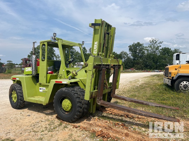 Clark C500Y-S250 Type G 25000 lb Cushion Tire Forklift (Inoperable) in ...