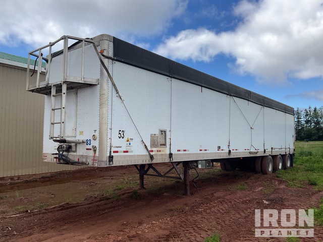 2011 Manac 31353C001 53 ft Tri/A Moving Floor Open-Top Chip Trailer in ...