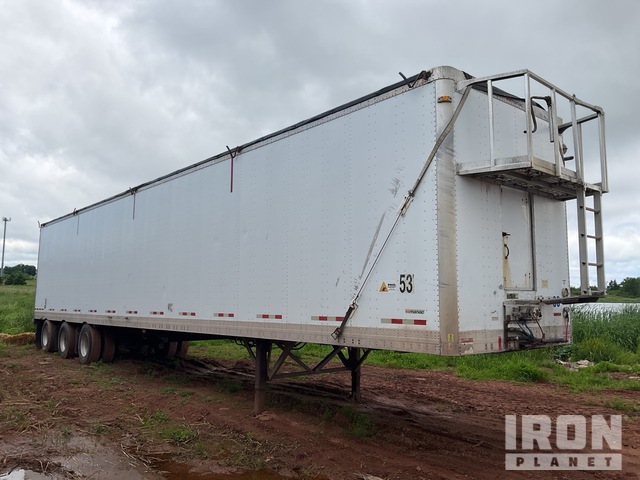 2011 Manac 31353C001 53 ft Tri/A Moving Floor Open-Top Chip Trailer in ...