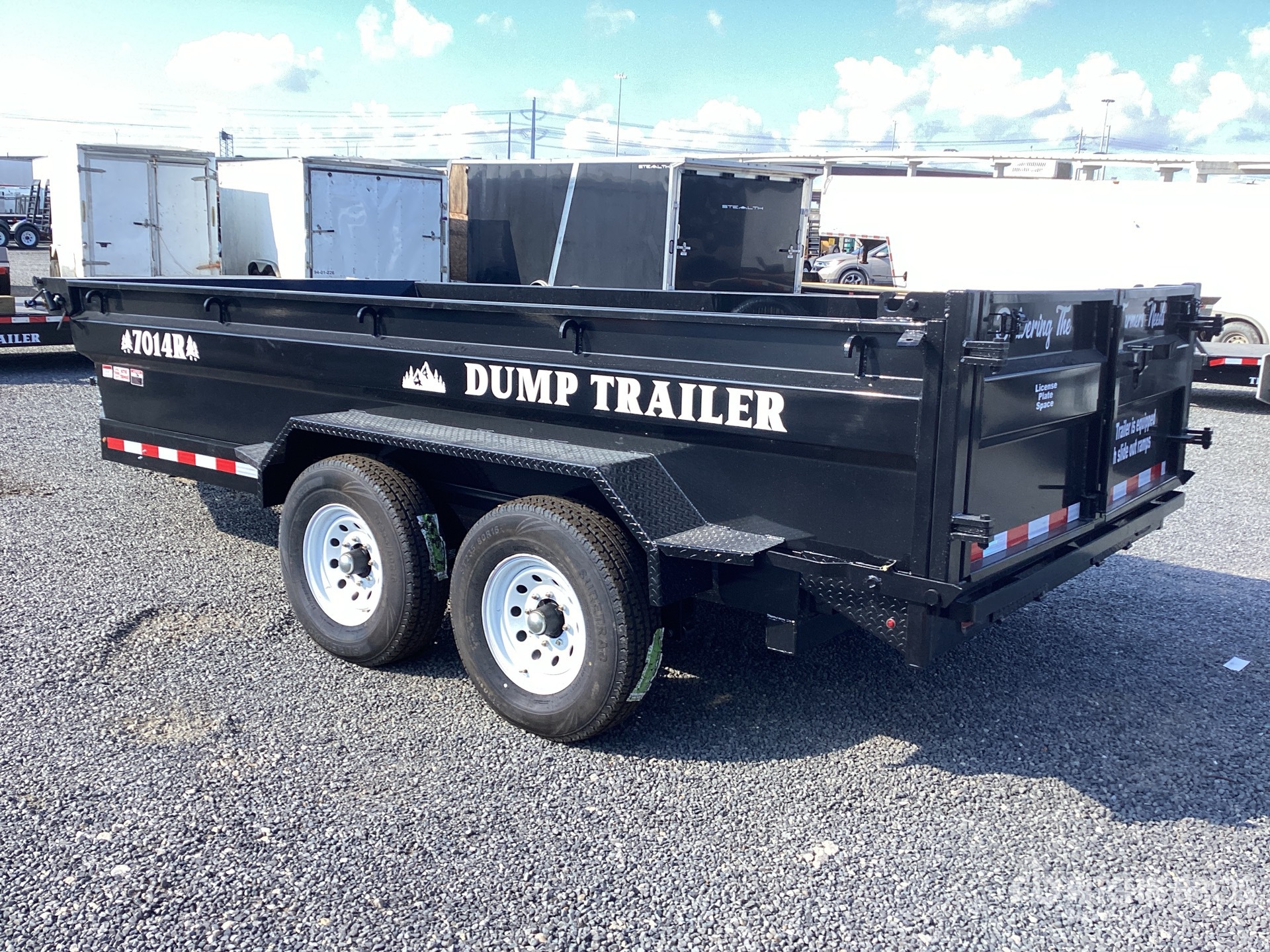 2024 Ranco FDT7014R 14 ft T/A Dump Utility Trailer | Ritchie Bros ...