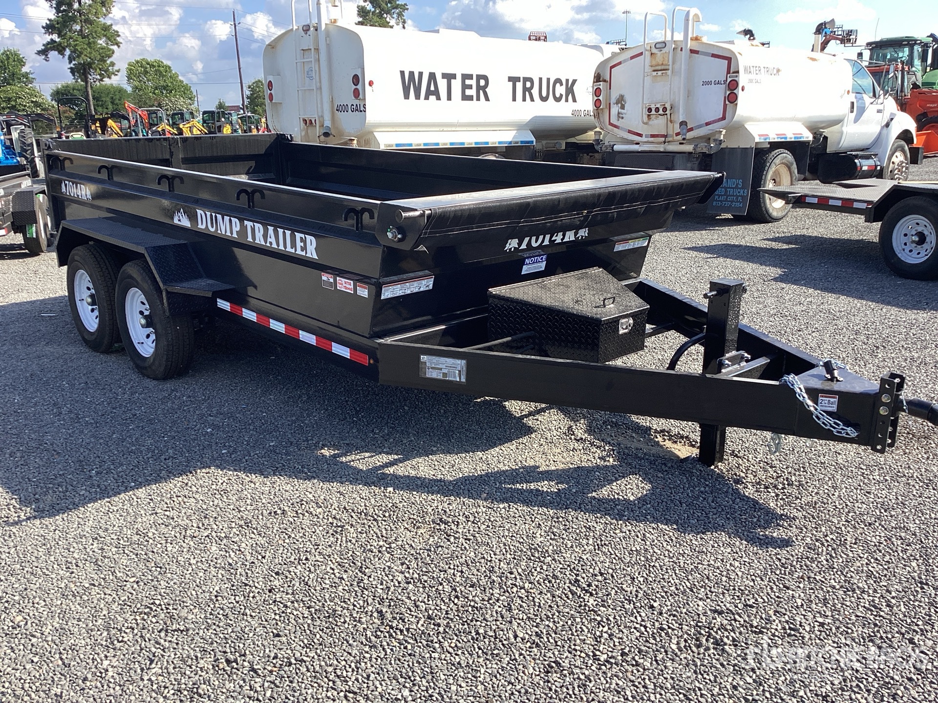 2024 Ranco FDT7014R 14 ft T/A Dump Utility Trailer | Ritchie Bros ...