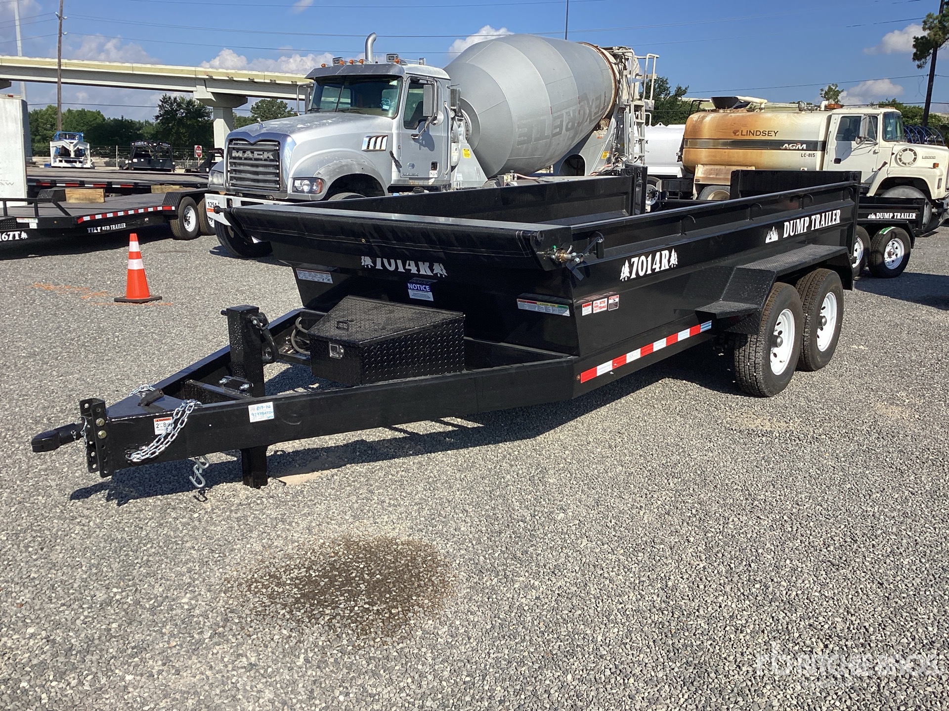2024 Ranco FDT7014R 14 ft T/A Dump Utility Trailer | Ritchie Bros ...