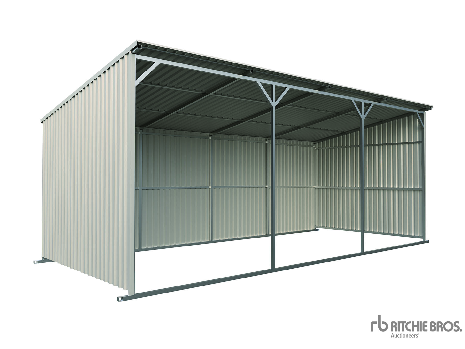 2024 SUNTOP S2512 25 ft x 12 ft Livestock Shelter (Unused) | Ritchie ...