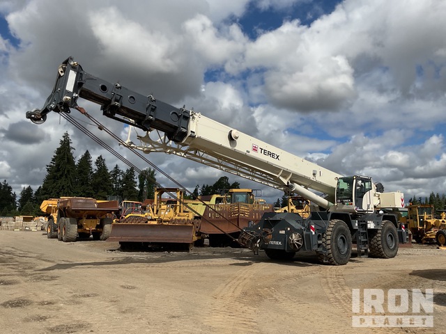 2017 Terex Quadstar 1100 110 ton 4x4x4 110 Ton Rough Terrain Crane in ...
