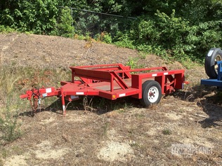 2000 (unverified) JLG 10 ft T/A Ground Load Trailer in Danville ...