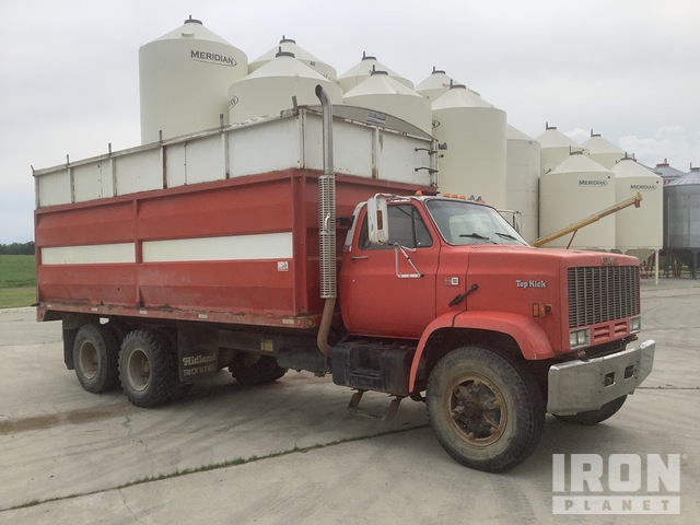 1989 GMC C7000 Sierra Classic 6x4 Top Kick Grain Truck in Fairview, Alberta, Canada (IronPlanet ...