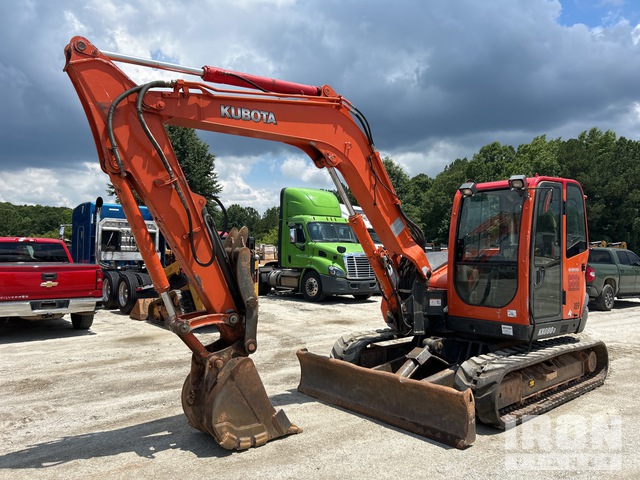 2007 (unverified) Kubota KX080-3 Tracked Excavator, Newnan, Georgia, Estados Unidos (IronPlanet ...