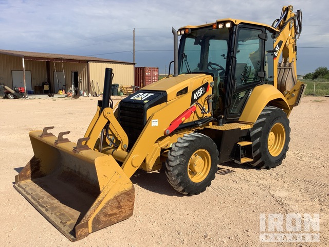 2018 Cat 415F2 IL 4x4 Backhoe Loader in Midland, Texas, United States ...